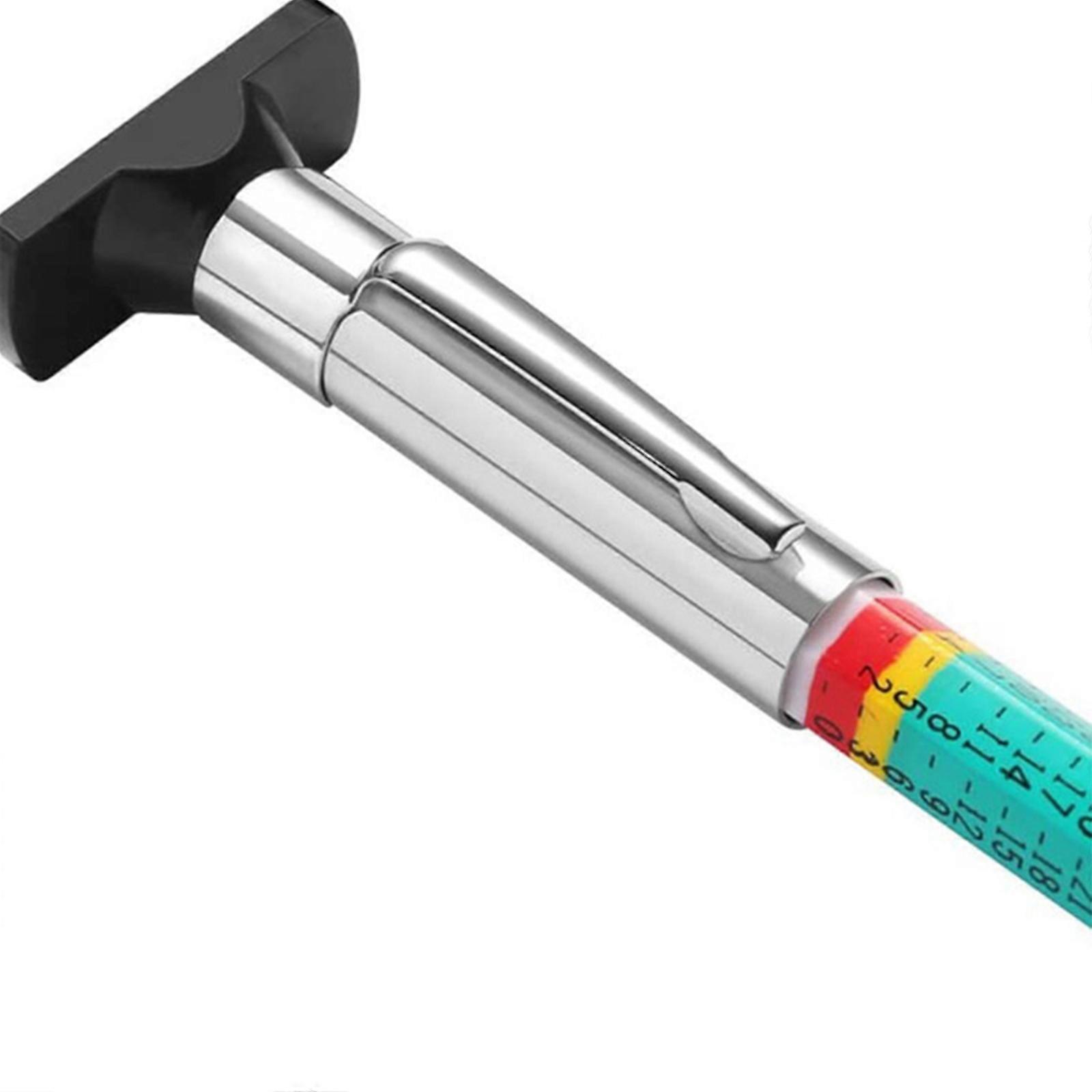 Tyre Tread Depth Gauge Color Coded Car Tread Depth for Smart Color ...