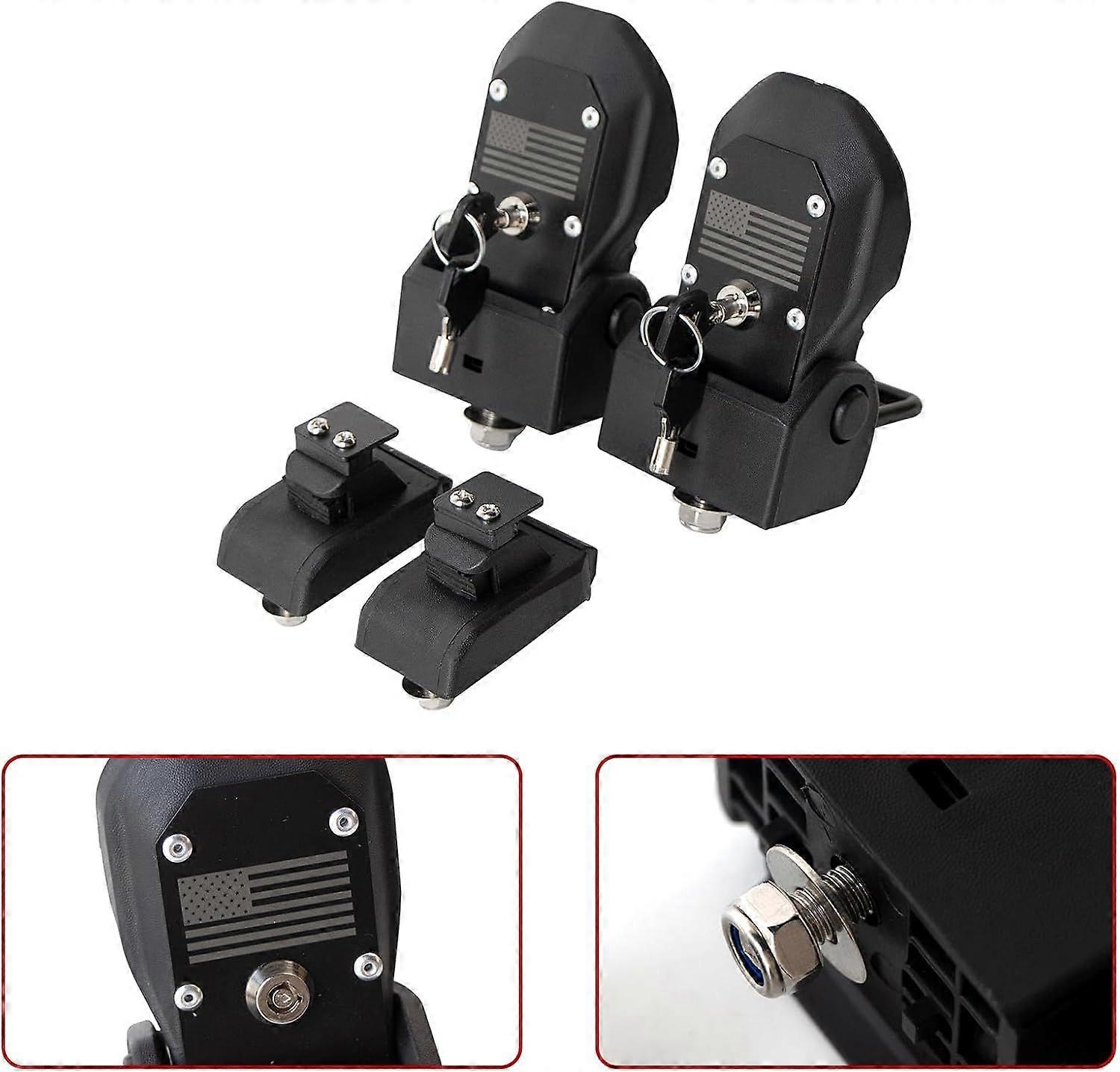 2025 Latest Model Locking Hood Latches with Keys for 2018-2024 Jeep ...