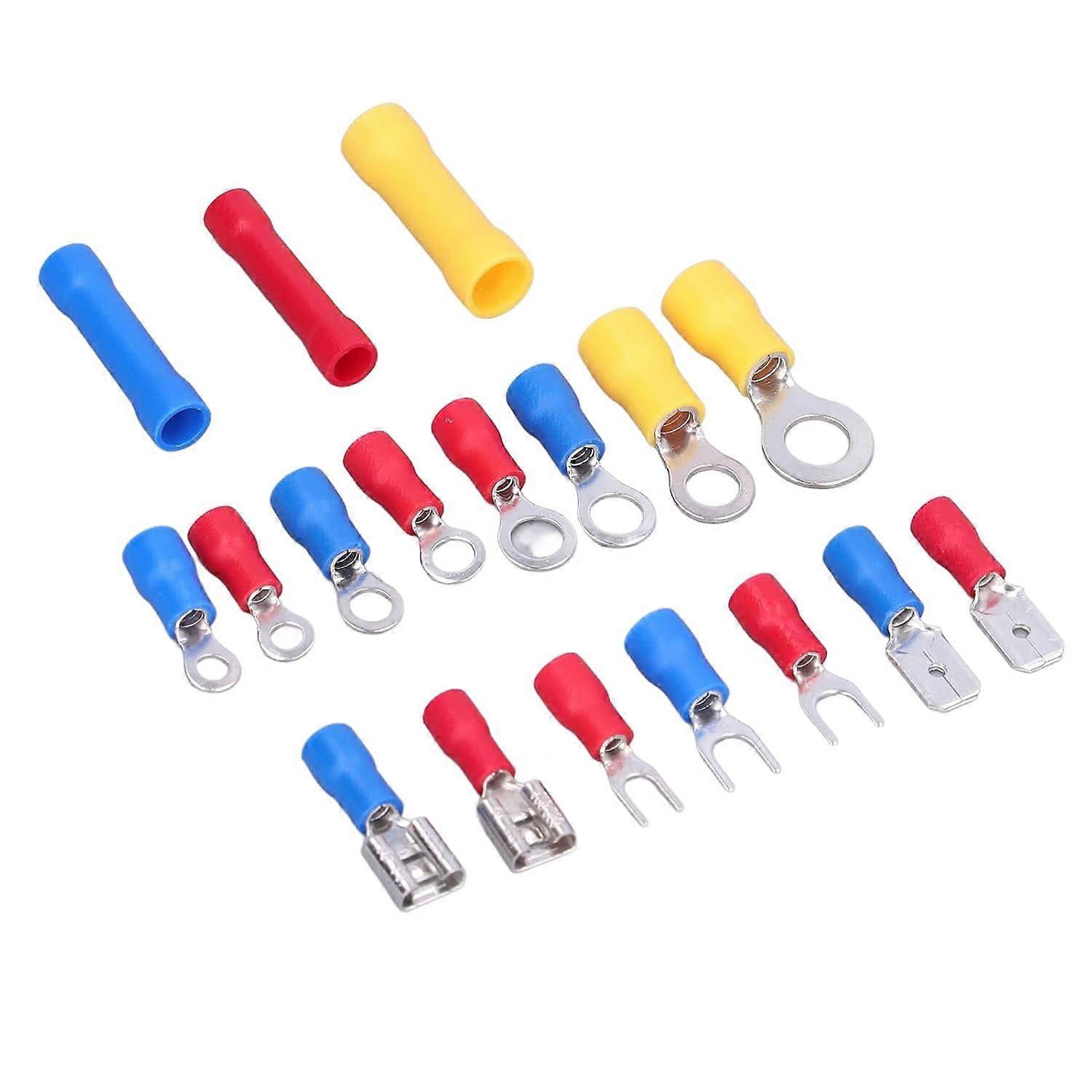 Crimp Terminals Tinned Brass PVC Insulated Connectors for Boat Vehicle ...