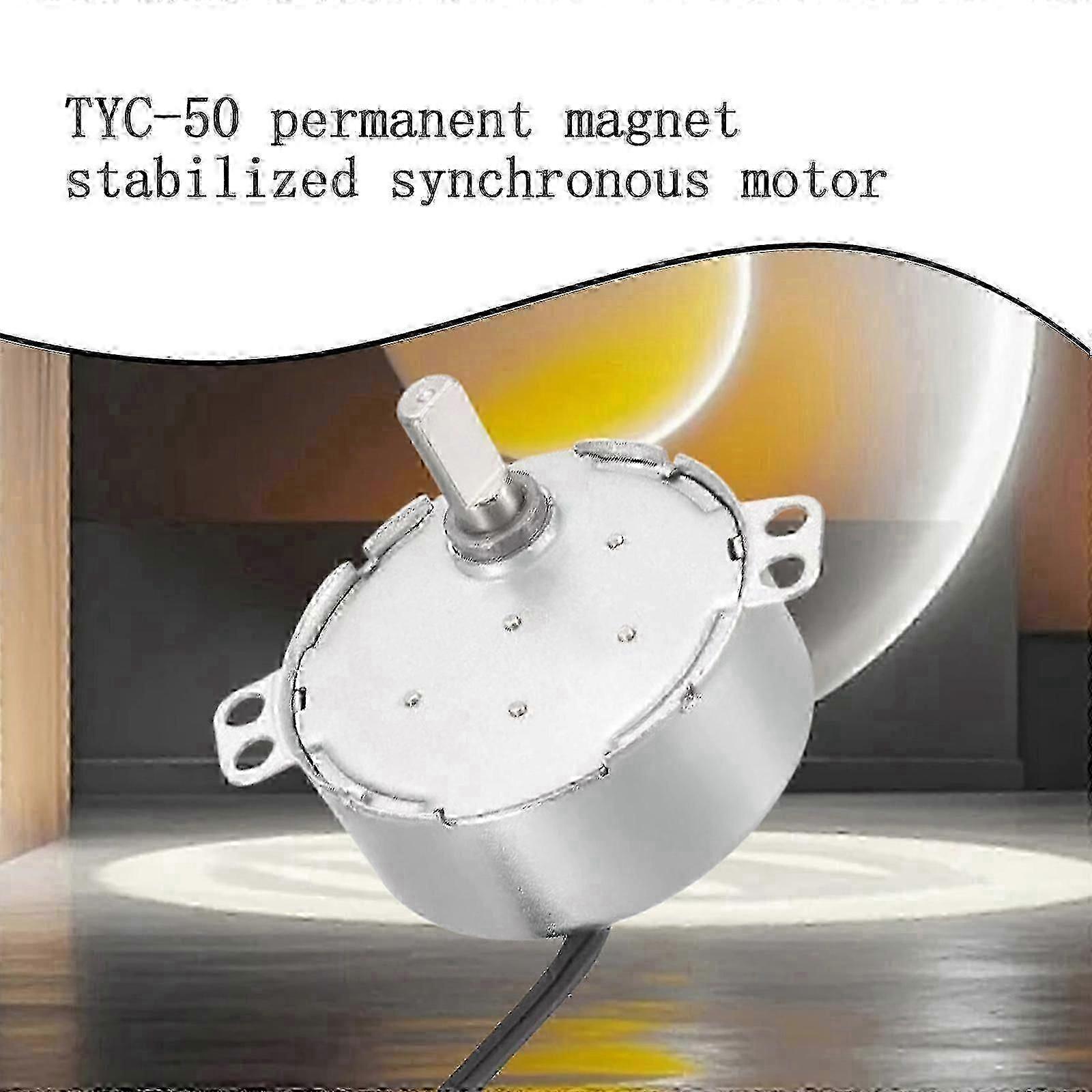 Synchronous Gear Motor AC 220-240V 4-5RPM 50-60Hz Electric Motor CW/CCW ...