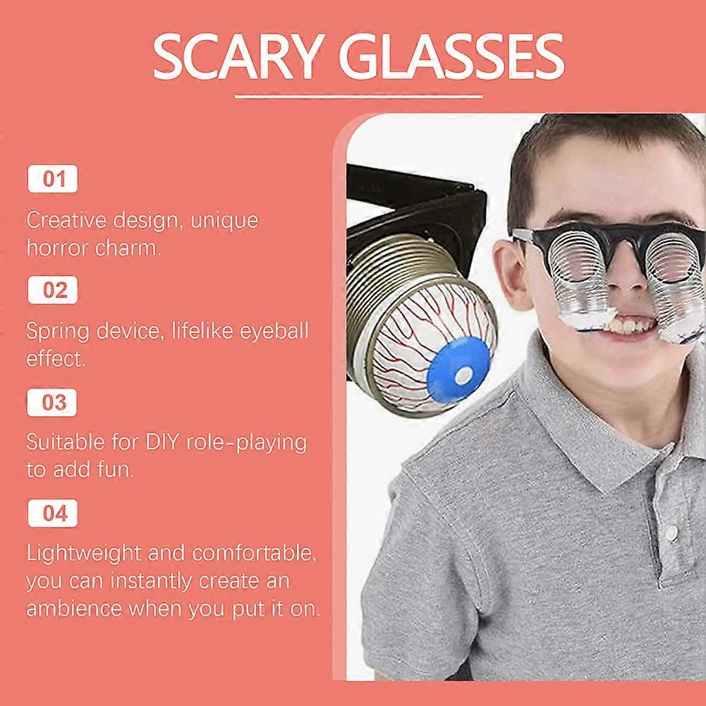 Horror Glasses Horror Shock-Pops Eyes Glasses for Haunted House | Fruugo UK