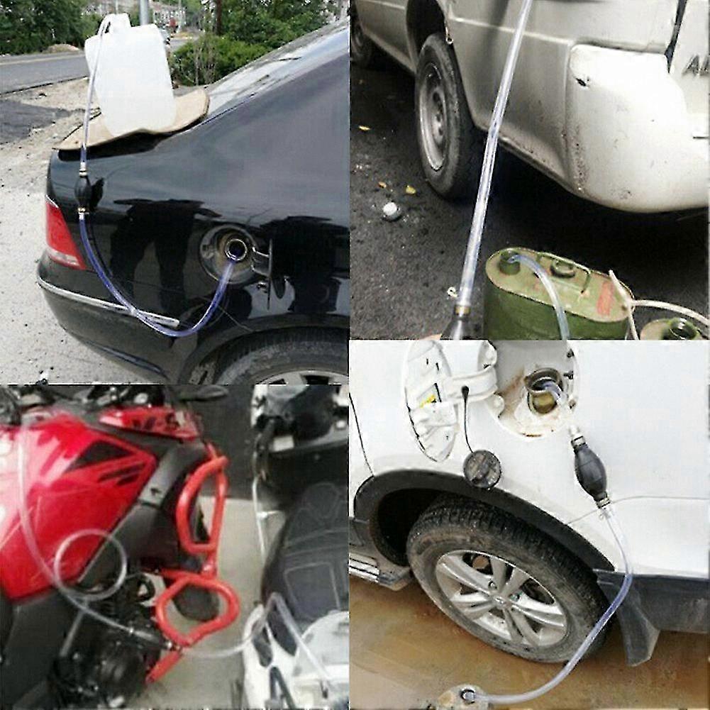 Large Squeezing Siphon Pump for Fuel Transfer - Lawn Mower, Petrol ...