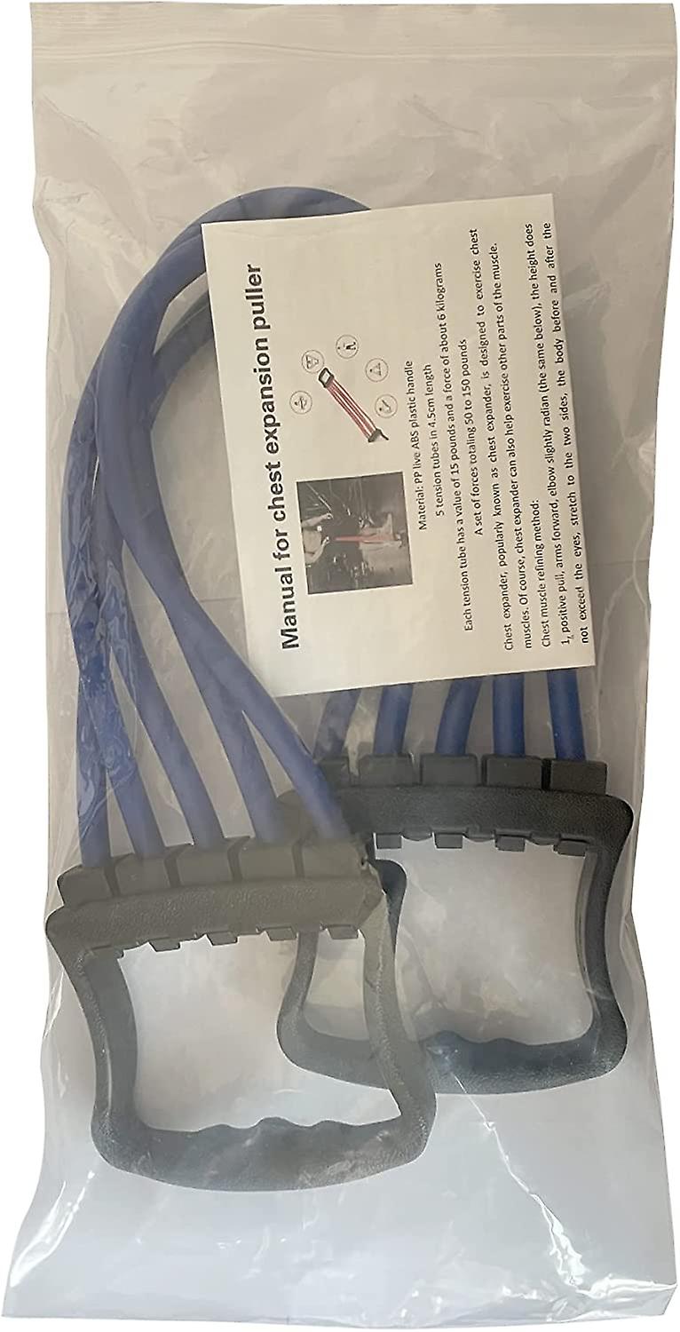 Chest Expander, Exercise Resistance Bands for Chest Arm Legs Shoulder ...