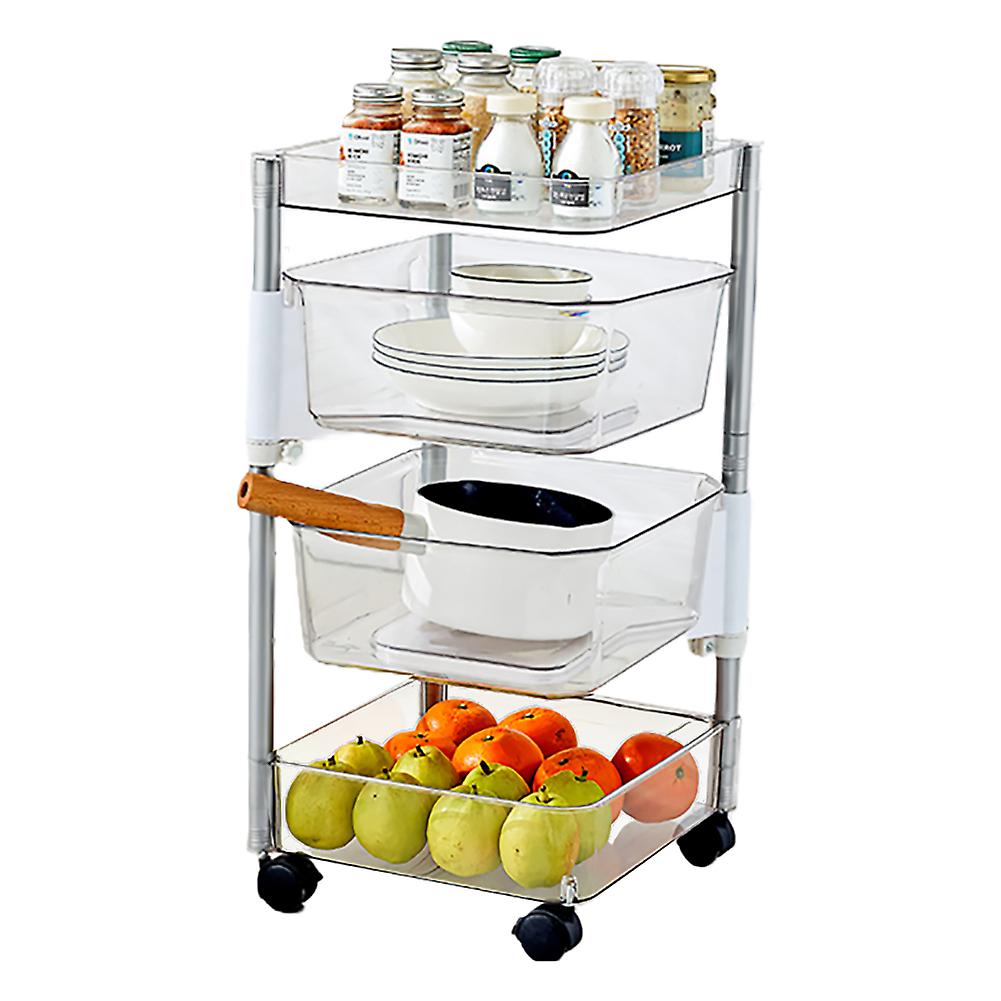 OnDisplay Multi-Tier Rotating Swivel Bin Storage Basket Tower - Kitchen ...