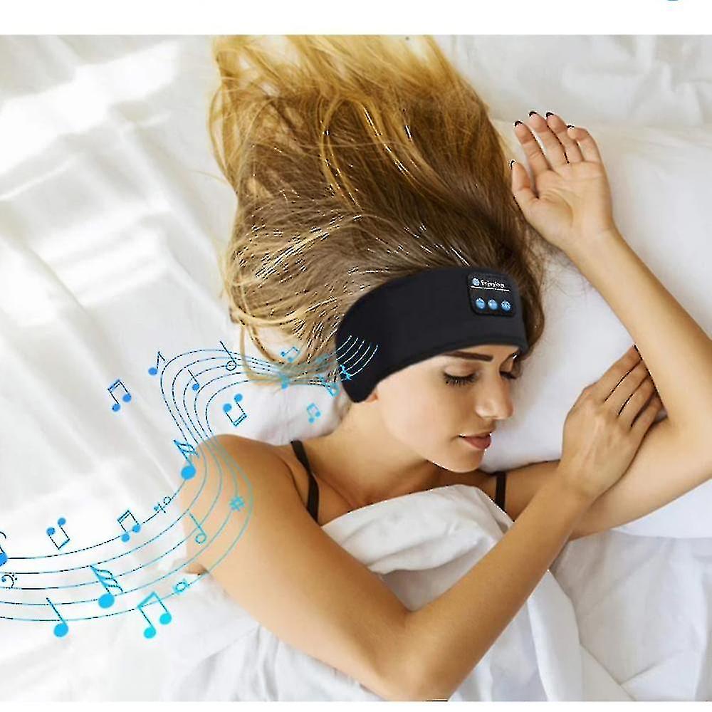 Bluetooth 5.0 Headphones Headband Sports Headbands Sleeping Workout Tw ...
