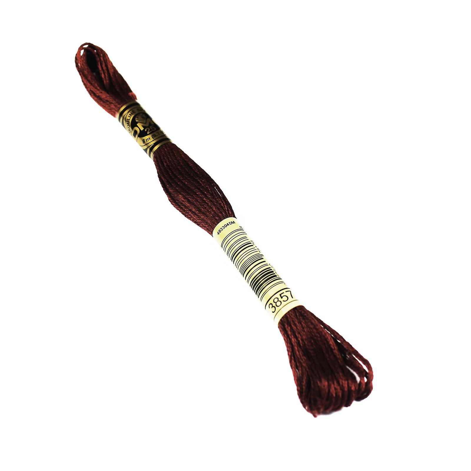 DMC Special Mouline Stranded Cotton Cross Stitch Threads Skeins 8m - 3857 | Fruugo UK