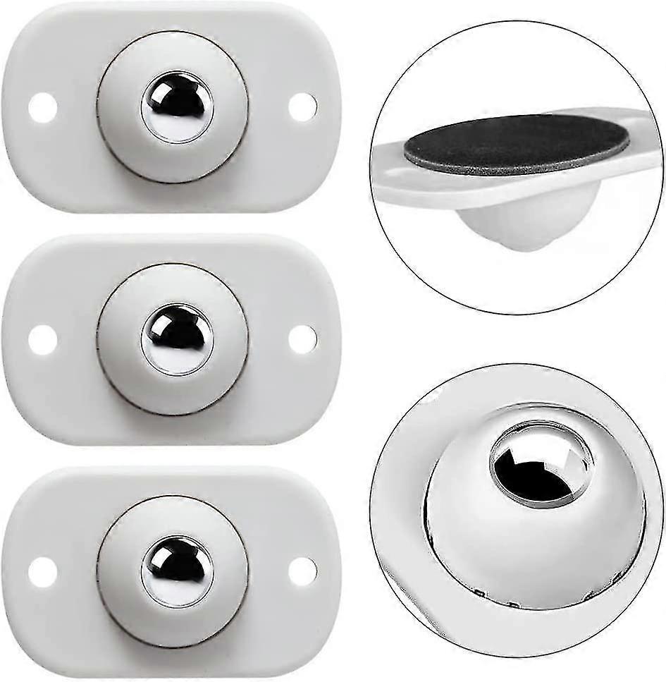 Mini Pulley Casters Small Casters Plastic Swivel Caster Accessories ...