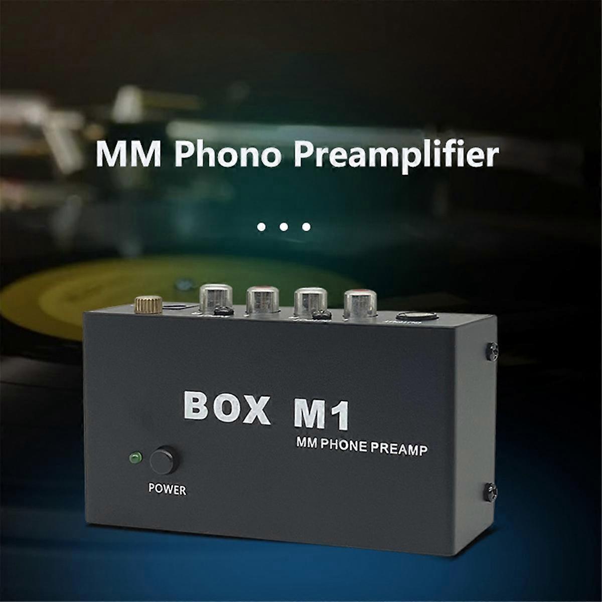 Box M1 mm Phono Preamp for Turntable Phonograph Preamplifier Mini ...