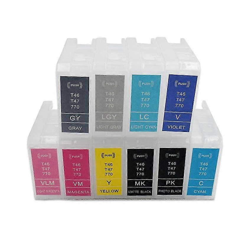 hg 60ML 10Colors T47A T46S P700 P900 Cartucho de tinta recargable para ...