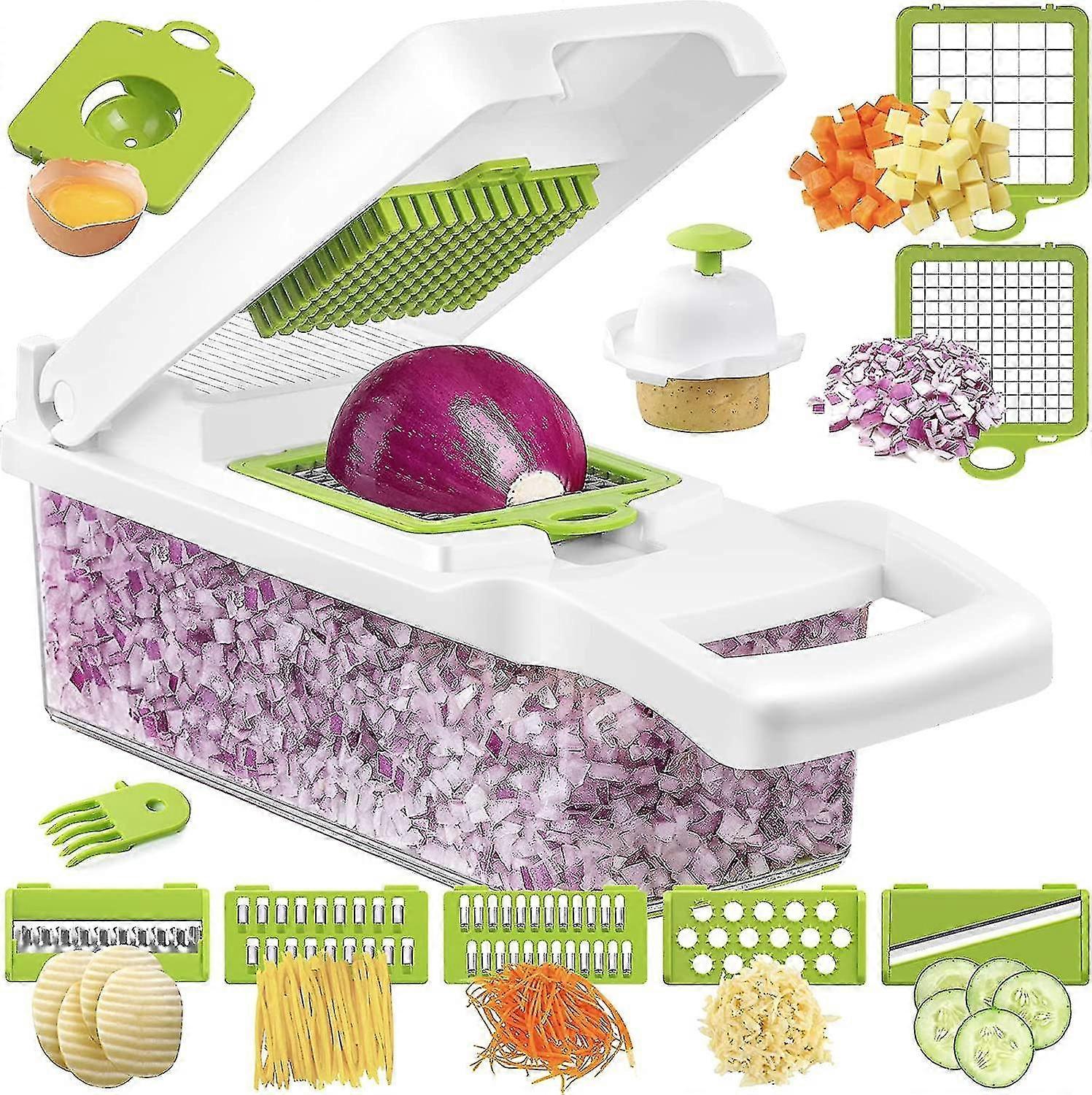 For Vegetable Chopper Dicer Onion Chopper Pro Food Chopper Vegetable ...