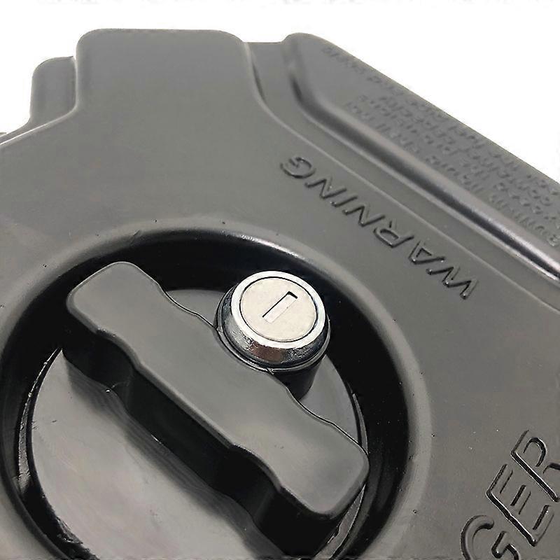 5L Portable Jerry Can Gas Fuel Tank Plastic Petrol Car Gokart Spare ...