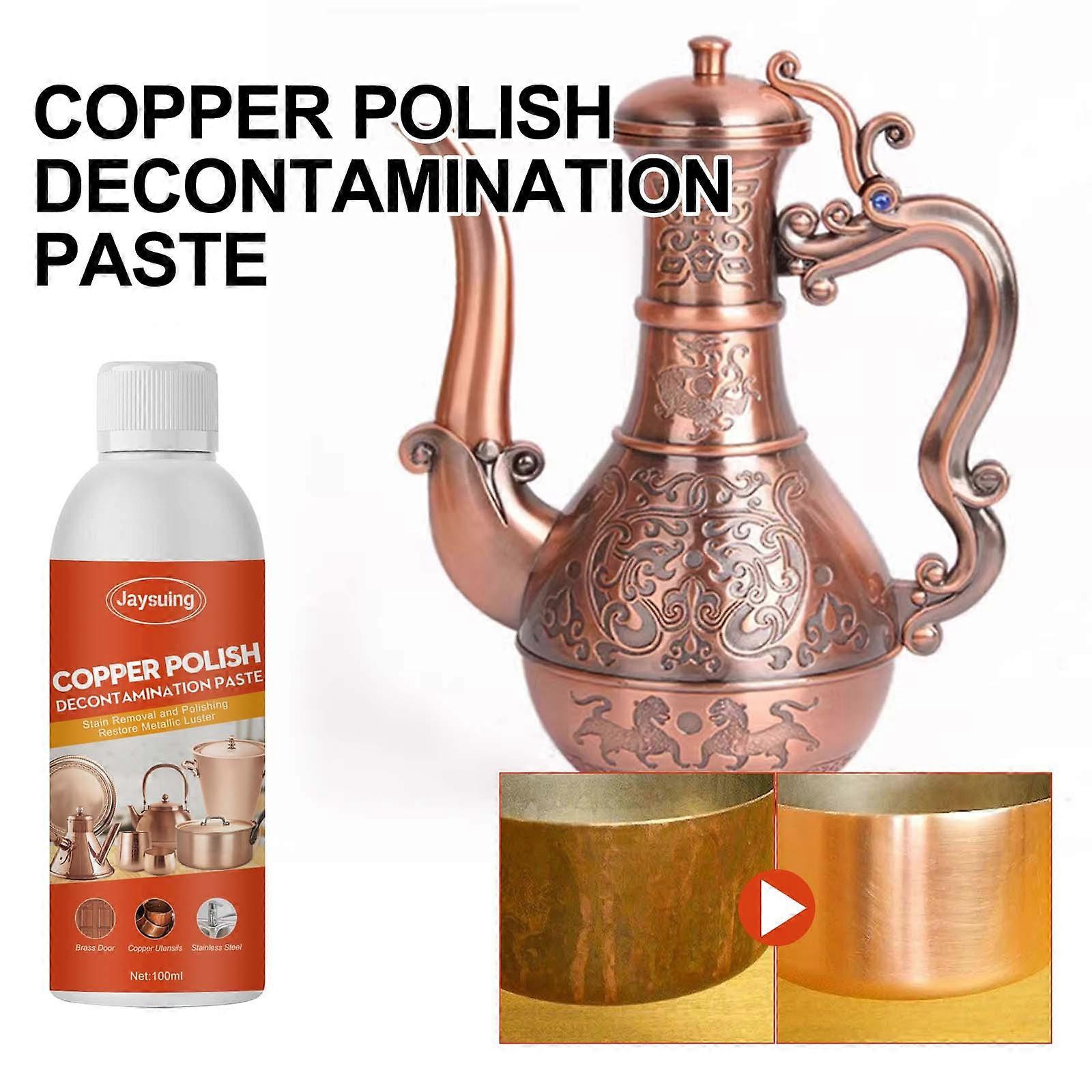 Copper Cleaner Tarnish Remover Rust Remover Copper Polishing Brightener ...