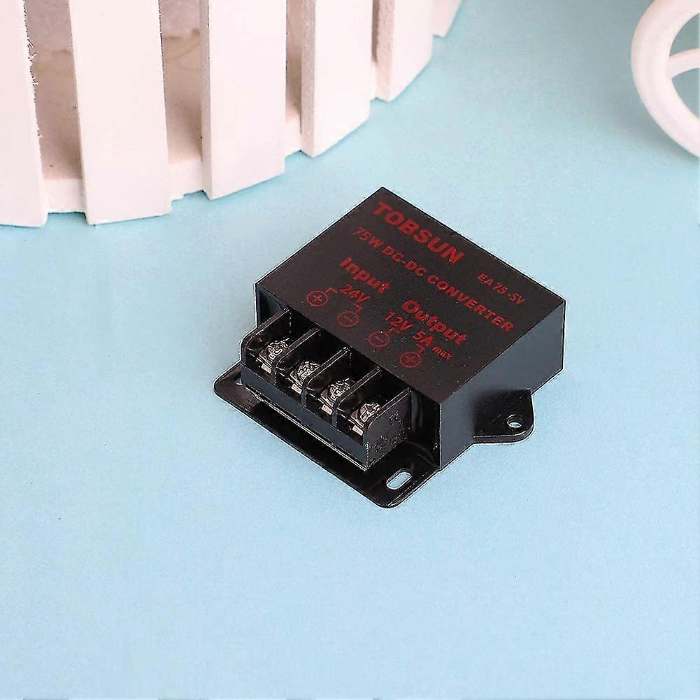 DC 24V to DC 12V 5A 60W Step Down Buck Converter Voltage Regulator ...