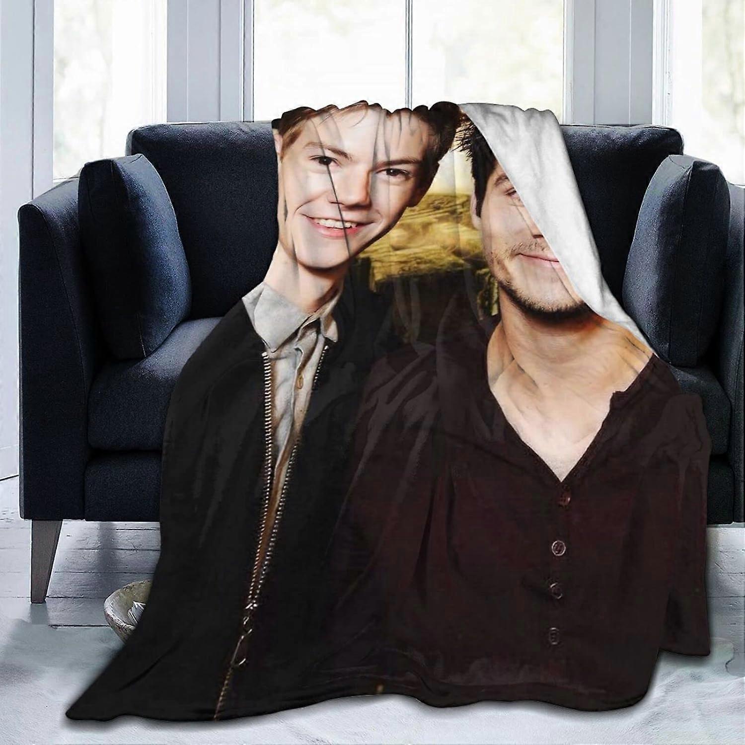 Thomas Brodie Sangster Lamb 3D Print Plush Bedding Decor for Living ...