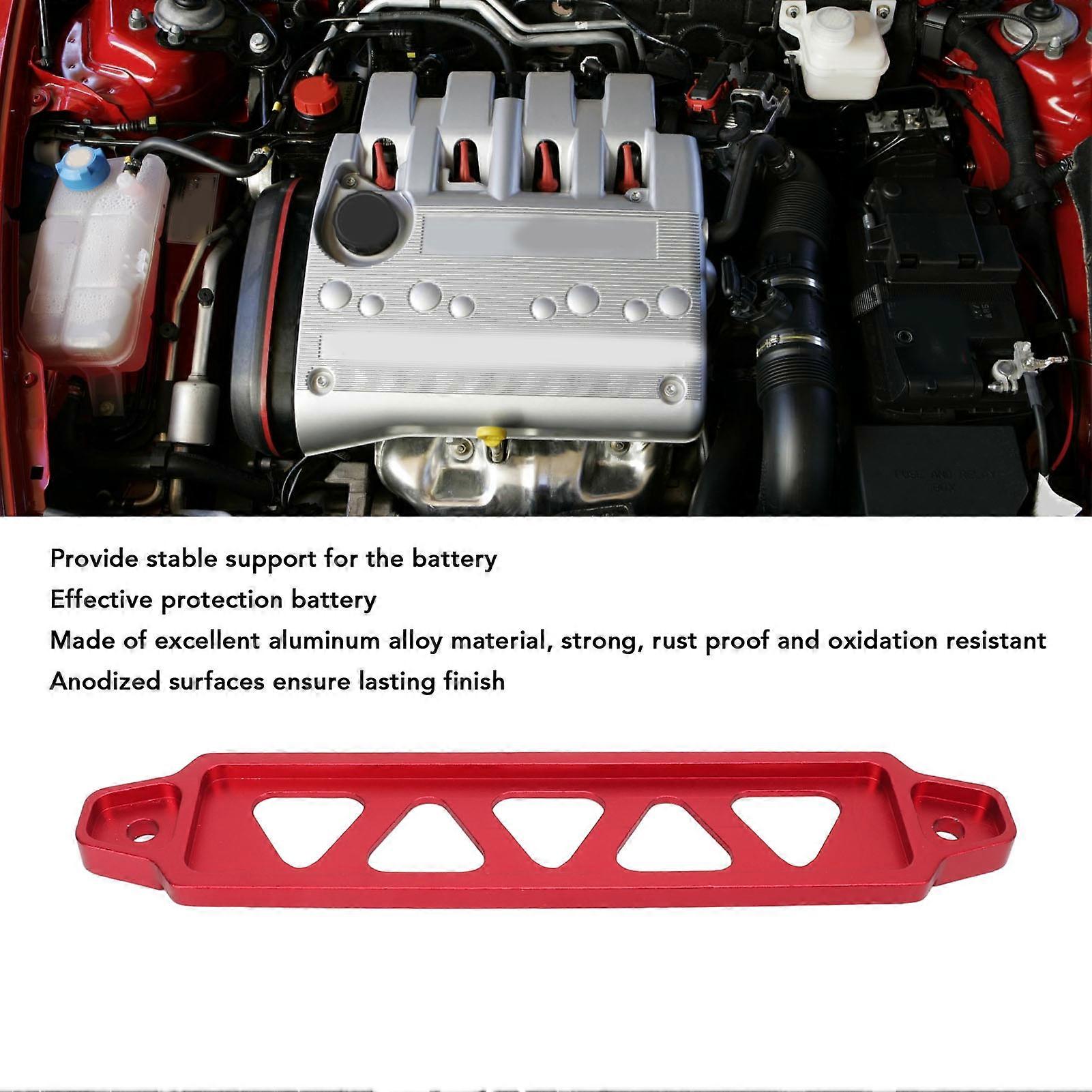 Battery Tie Down Mount Bracket Aluminum Alloy Battery Hold Down Holder ...