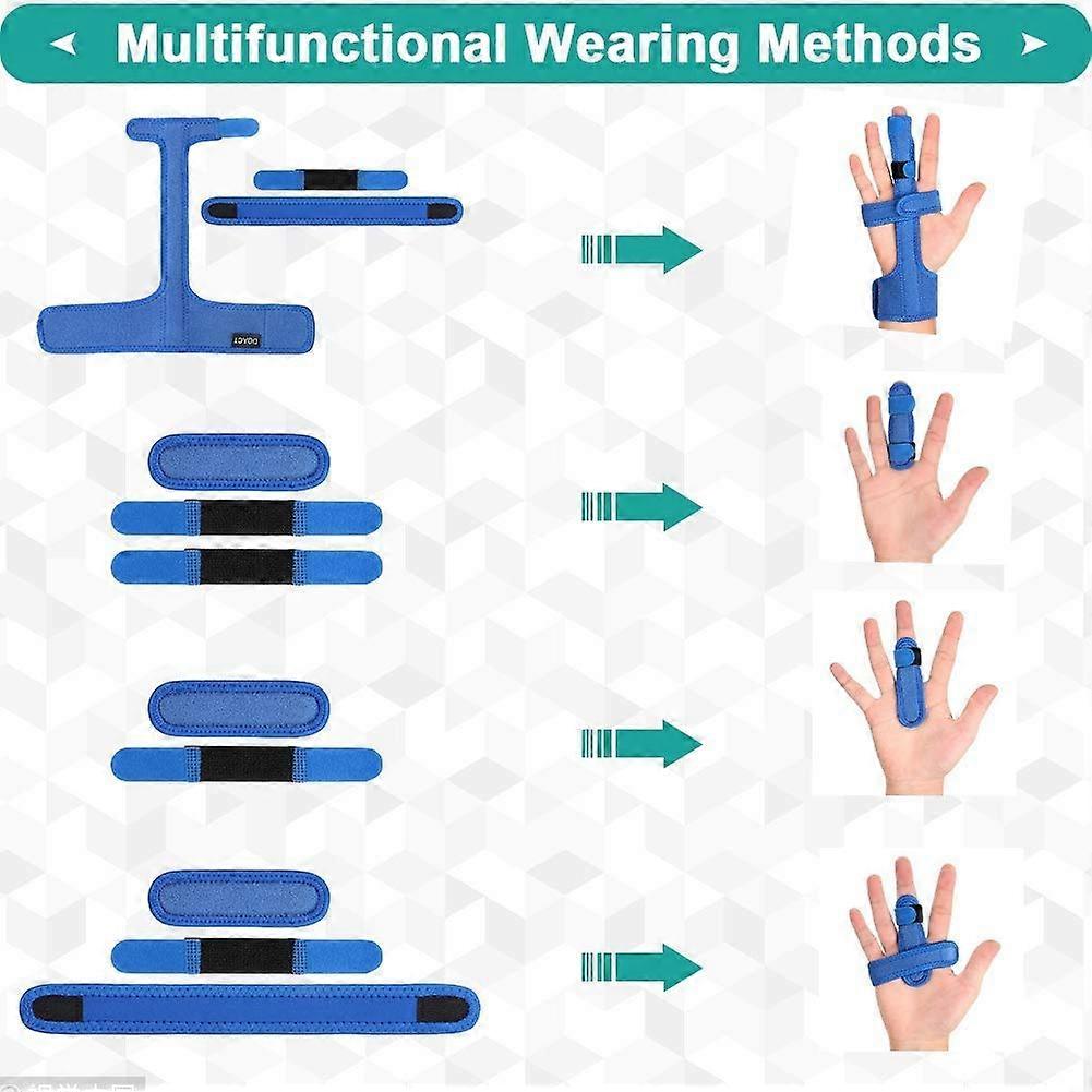 Adjustable Finger Splint Immobilization Support Protection for ...