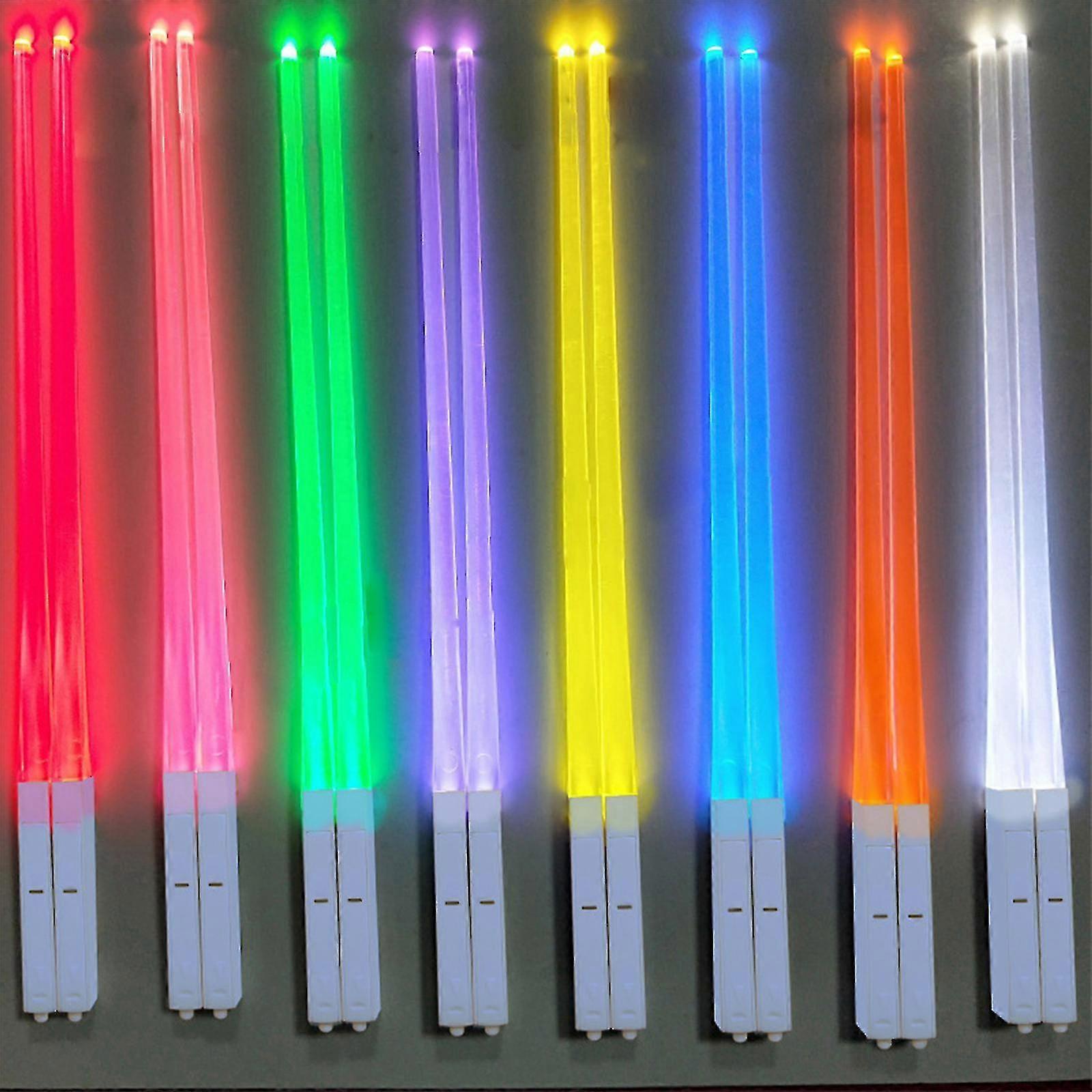 Lightsaber Chopsticks Light Up Star Wars Led Glowing Light Saber Chop ...