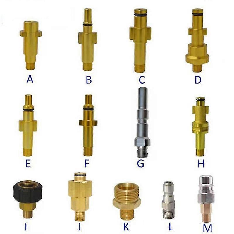 Metal Adapter Foam Nozzle Foam Generator Foam Gun High Pressure Washer ...