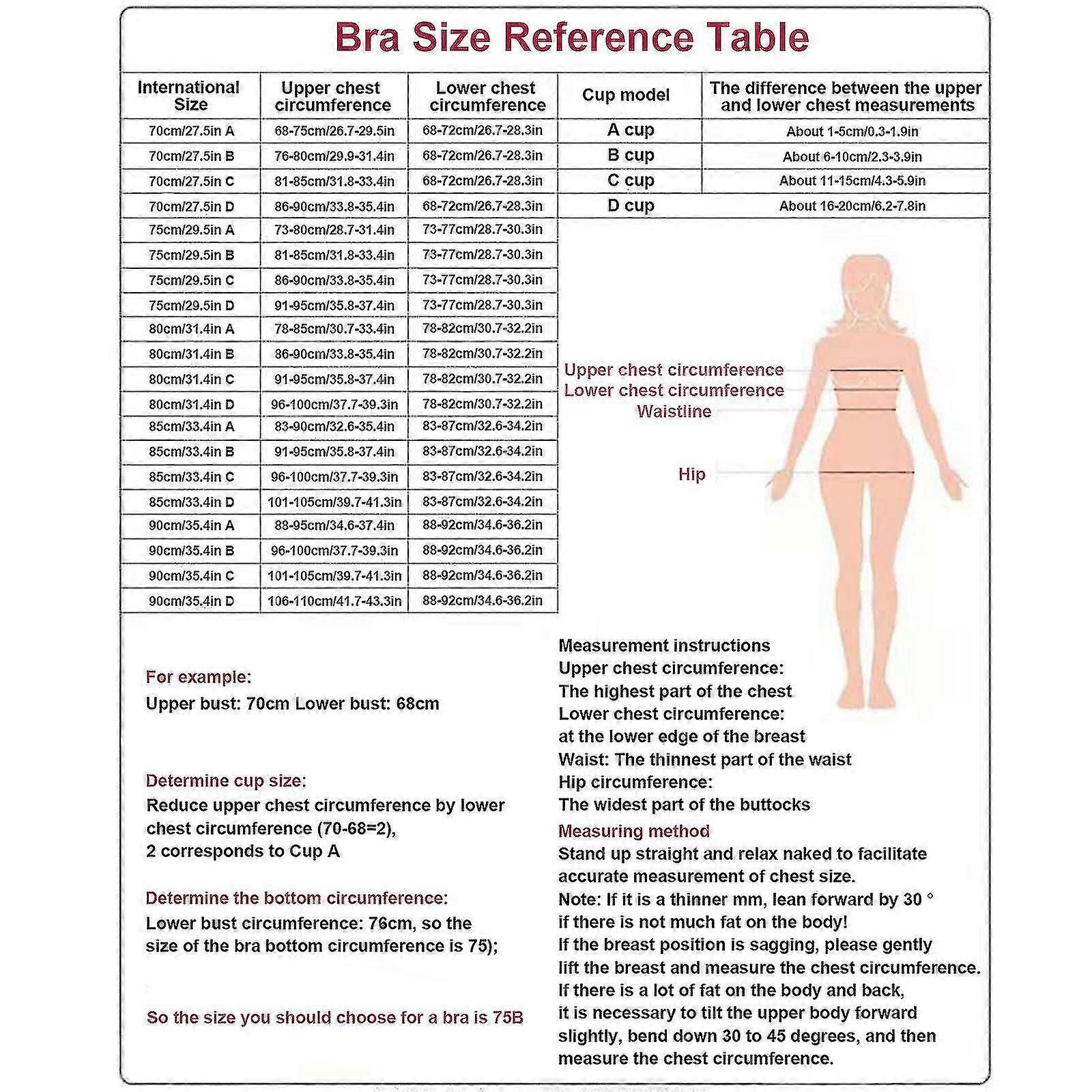 Women Low Cut Deep U Plunge Bra Padded Push Up V Shape Backless ...