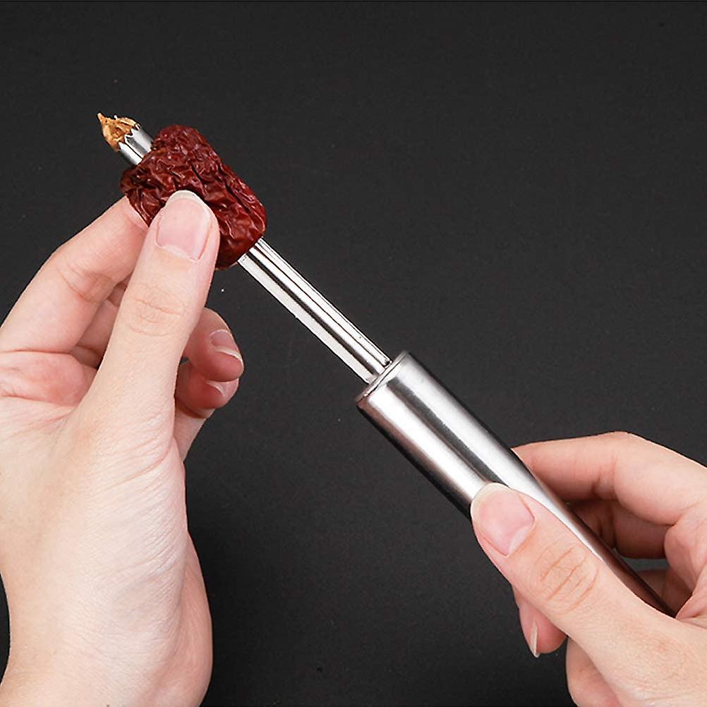 Set Of 4 Stainless Steel Apple Pits For Apples And Pears Silver | Fruugo UK