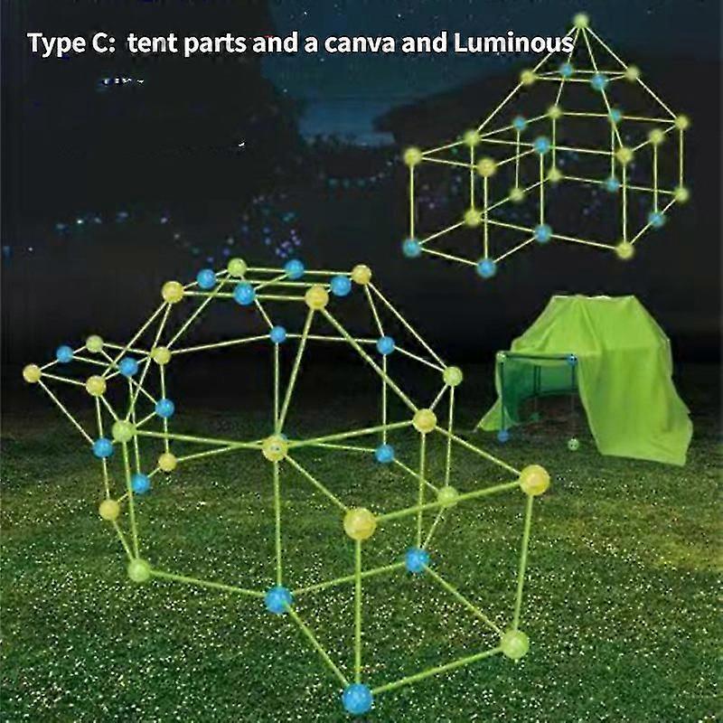 DIY Construction Fort Building Kits for Kids Building Fortress Building ...