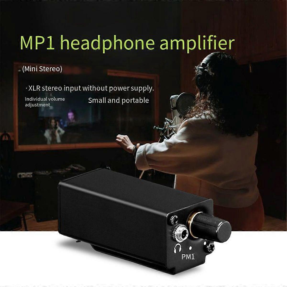 Headphone Amplifier PM1 High Quality Monitor | Fruugo UK