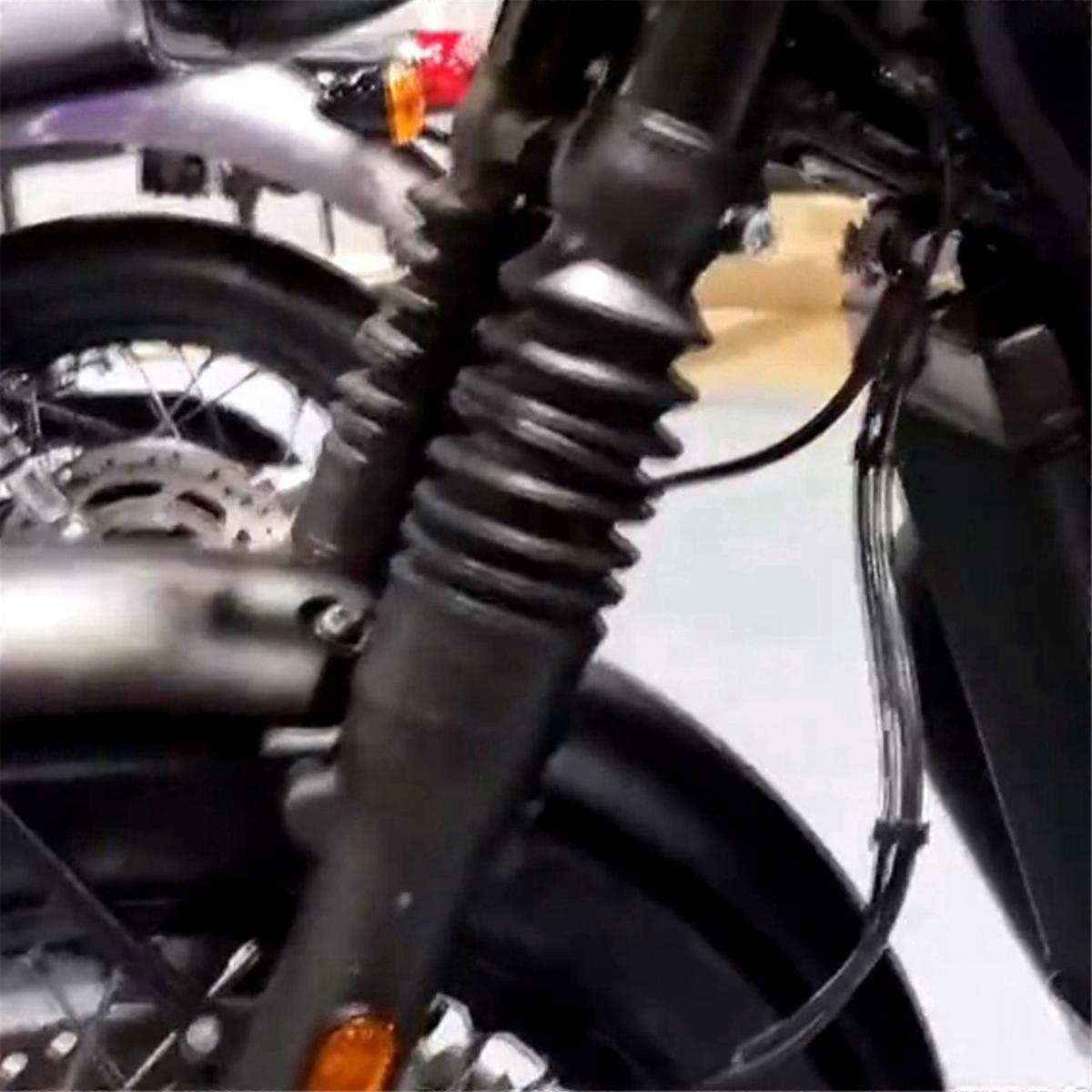 Motorcycle Front Fork Covers Shock Rubber Dust Cover for T100 | Fruugo UK