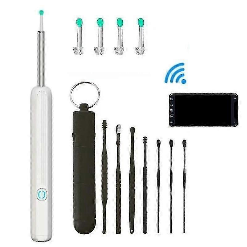 Wireless Smart Visual Ear Cleaner Usb Wifi Otoscope Tw1 Ear Wax Removal ...