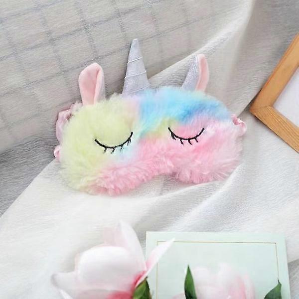 Sleep mask, animal eye mask plush cartoon eye mask travel. | Fruugo UK