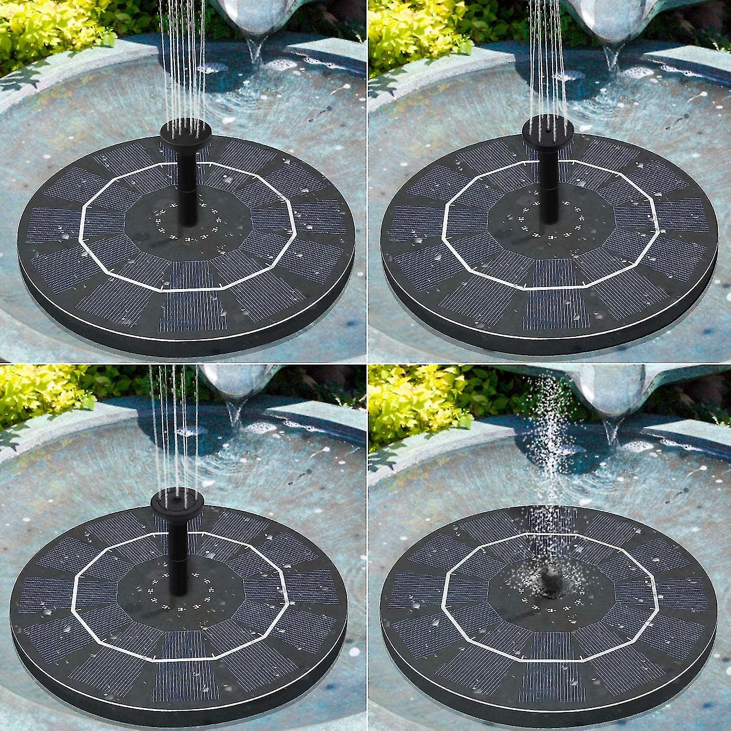 Solární fontána čerpadlo solární vodní prvek čerpadlo plovoucí fontána ...