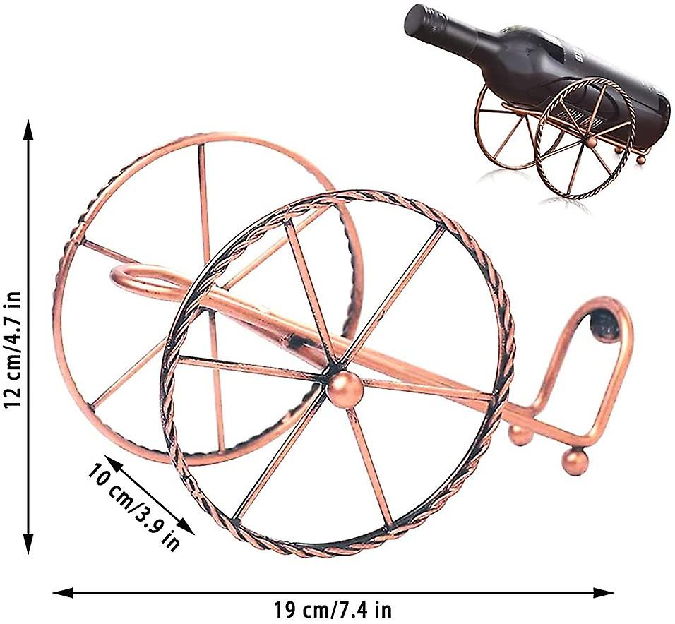 Retro Wine Rack, Metal Wine Rack With Wheels, Retro Wine Rack ...