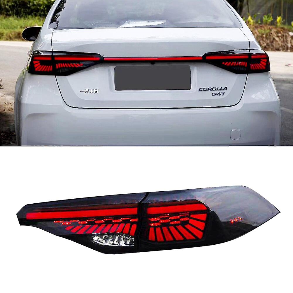 2Pcs Led Taillight For Toyota Corolla Se E210 Tail Lights Rear Lamp Drl ...