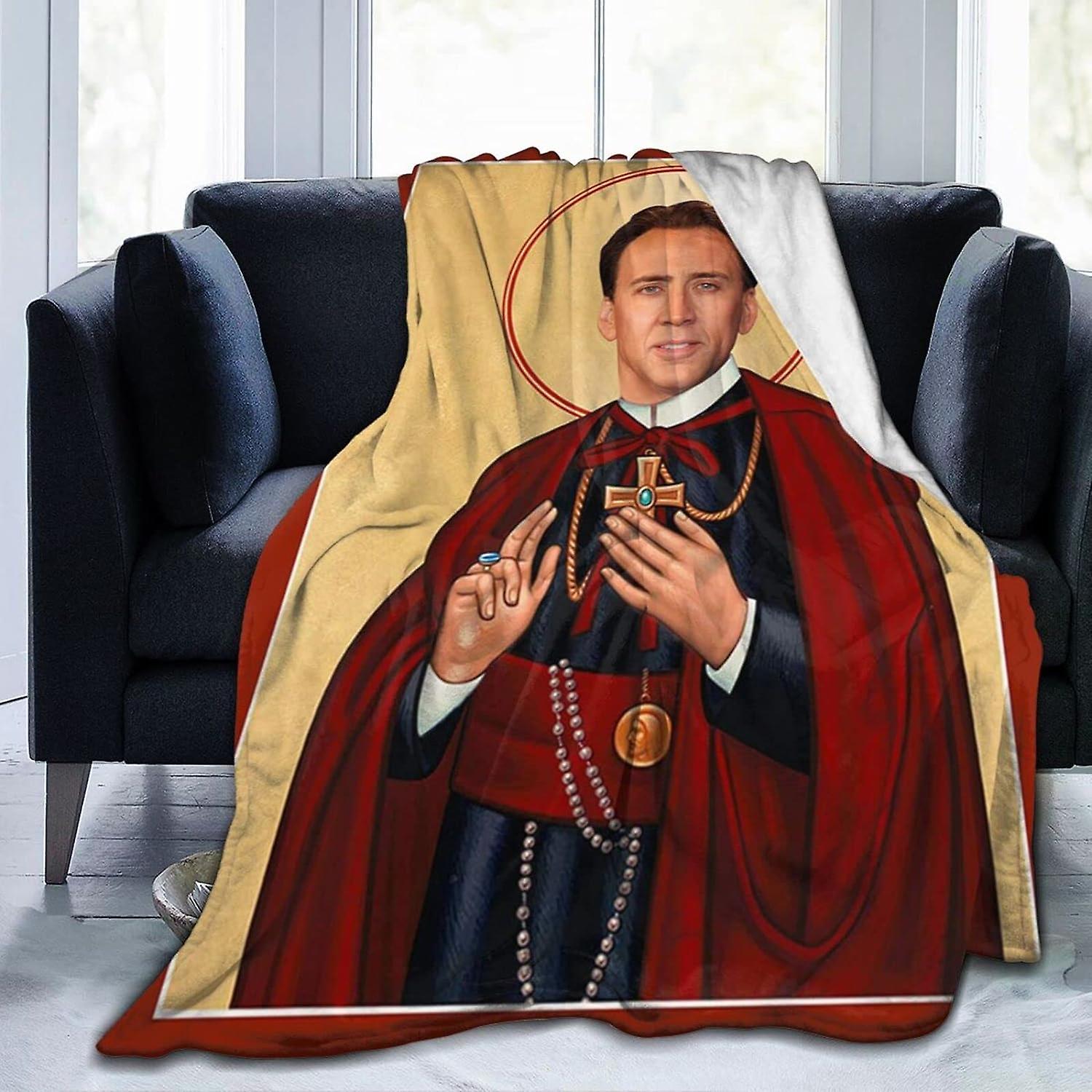 Kast tæppe Hyggeligt letvægts varmt ultrablødt mikrofleecetæppe Nicolas ...