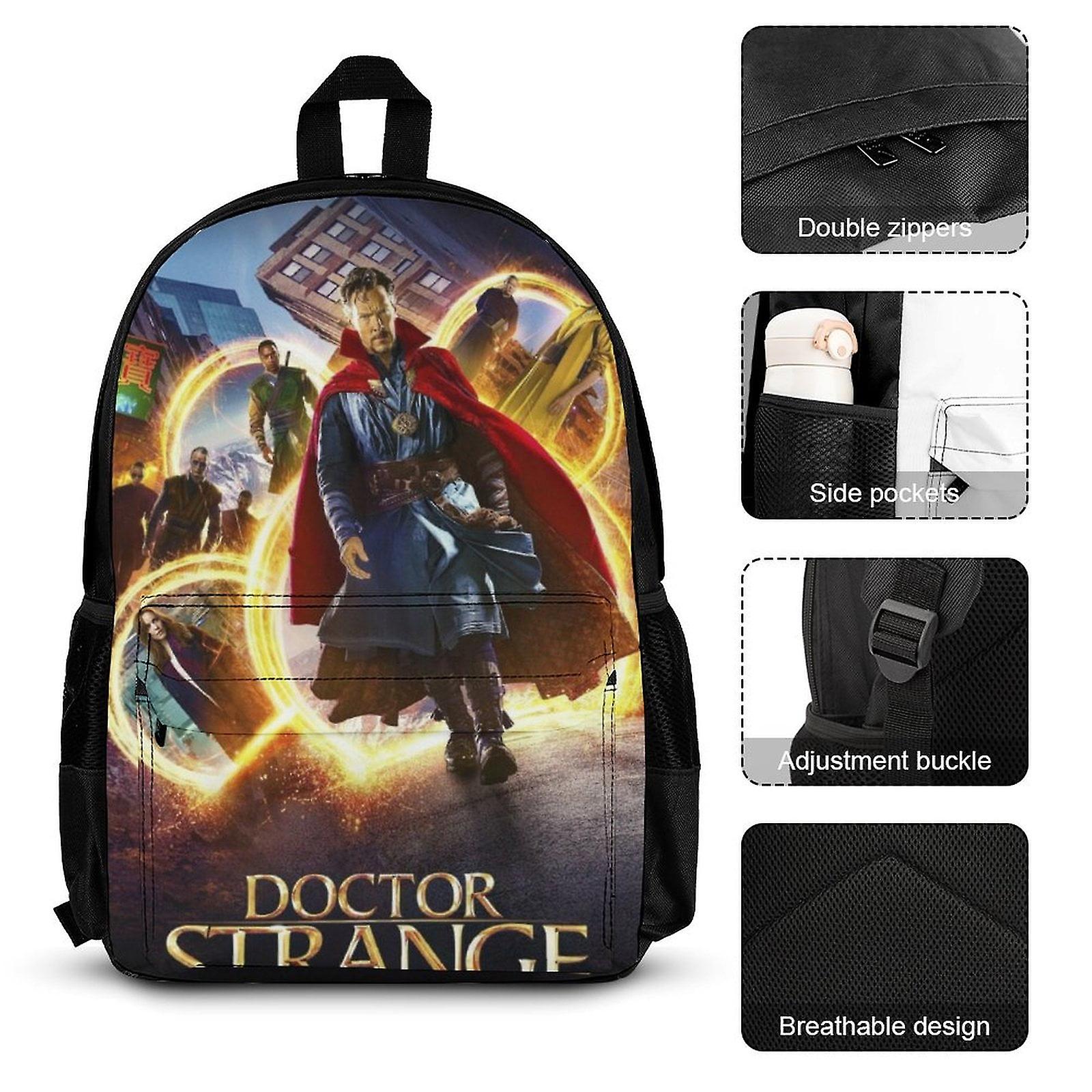 Doctor Strange 3Pcs Backpacks Sets with Lunch Bag And Pencil Case ...