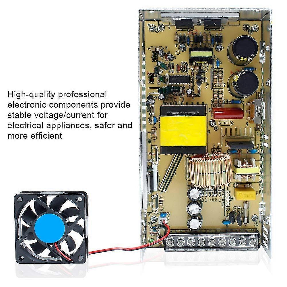 12V 30A 360W, DC Universal Regulated Switching Power Supply, Converter ...