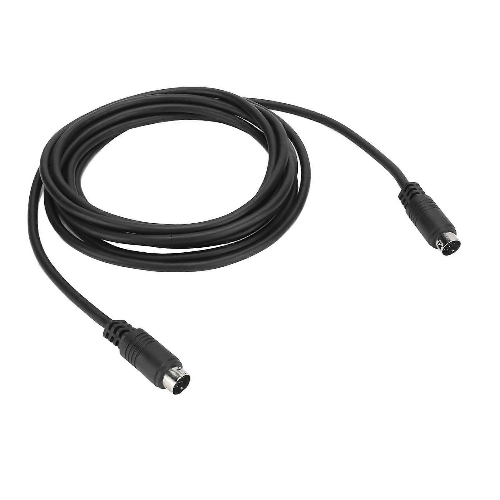 9 Pin Male to 9 Pin Male Sound Input Cable Professional Mini Din 9PIN ...