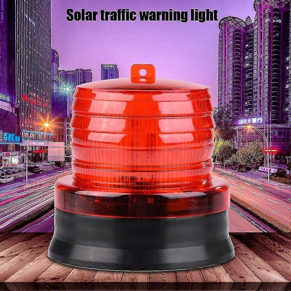 Warning Light Flashing Solar Emergency Backup Magnetic Led Beacon ...