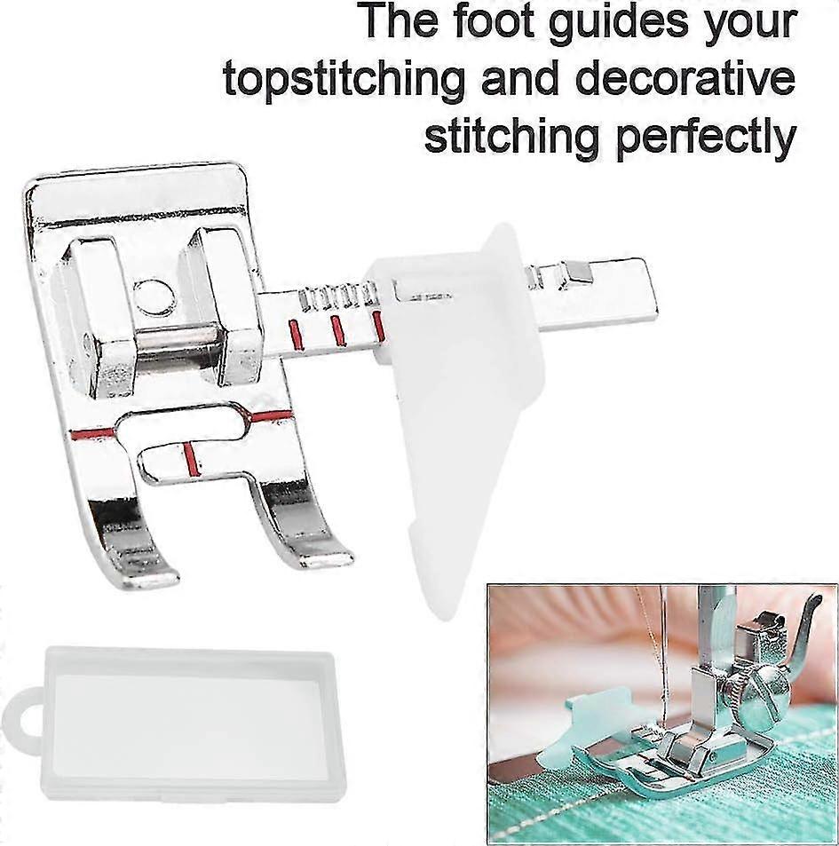 2 Pieces Adjustable Presser Foot Sewing Guide Presser Foot Sewing ...