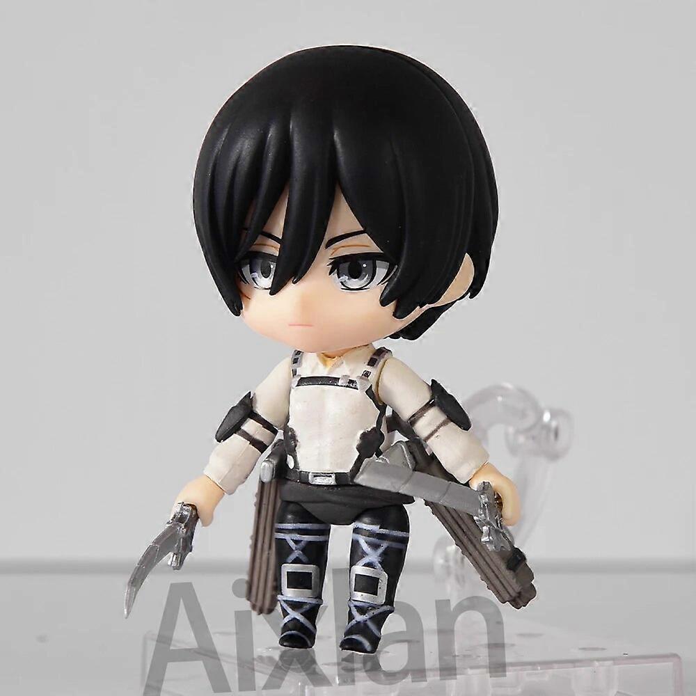 #2001 Mikasa Ackerman Anime Figure Hange Zoe Shingeki no Kyojin Action ...