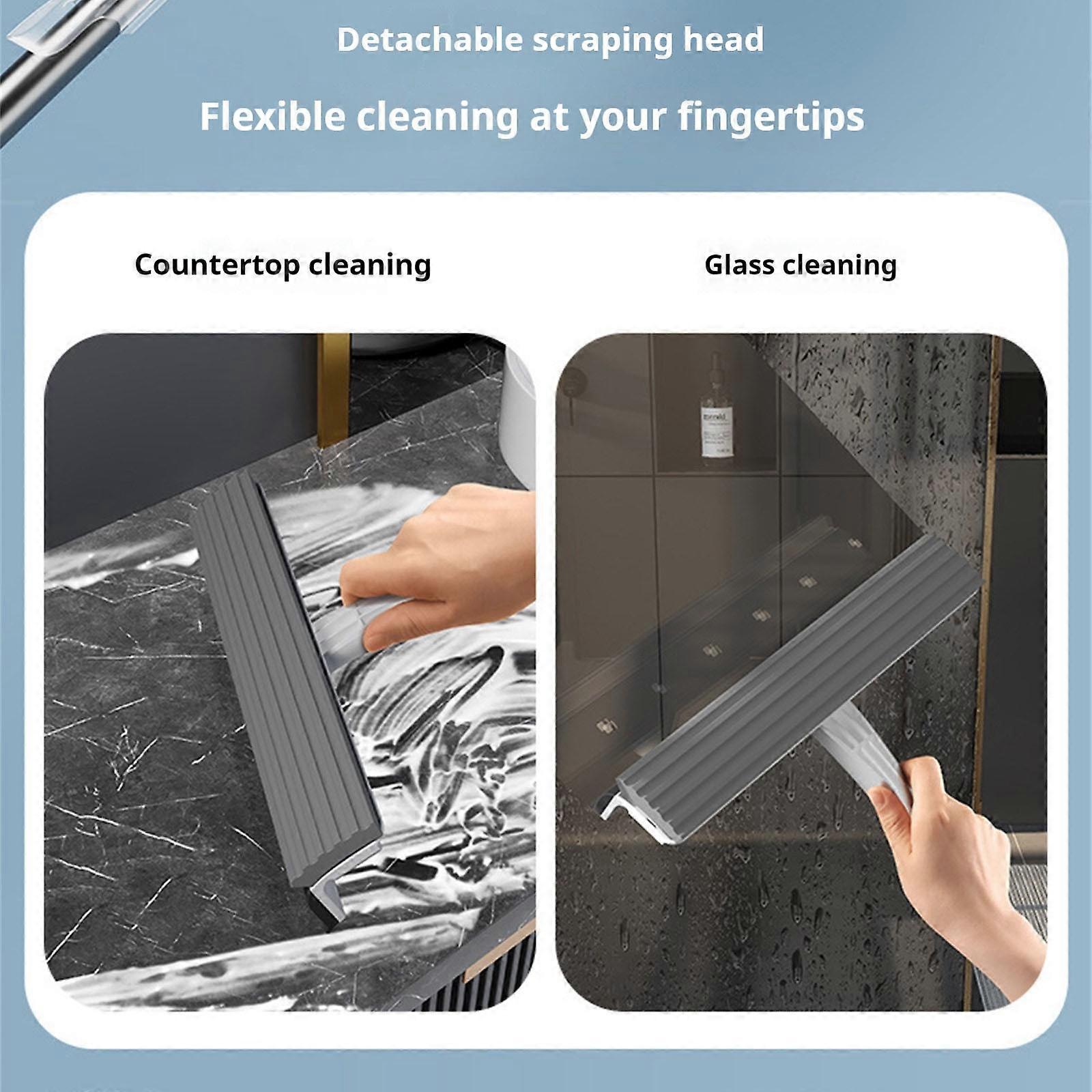 Water Spray Glass Wipers Cleaning Tools For Household Chores Double ...