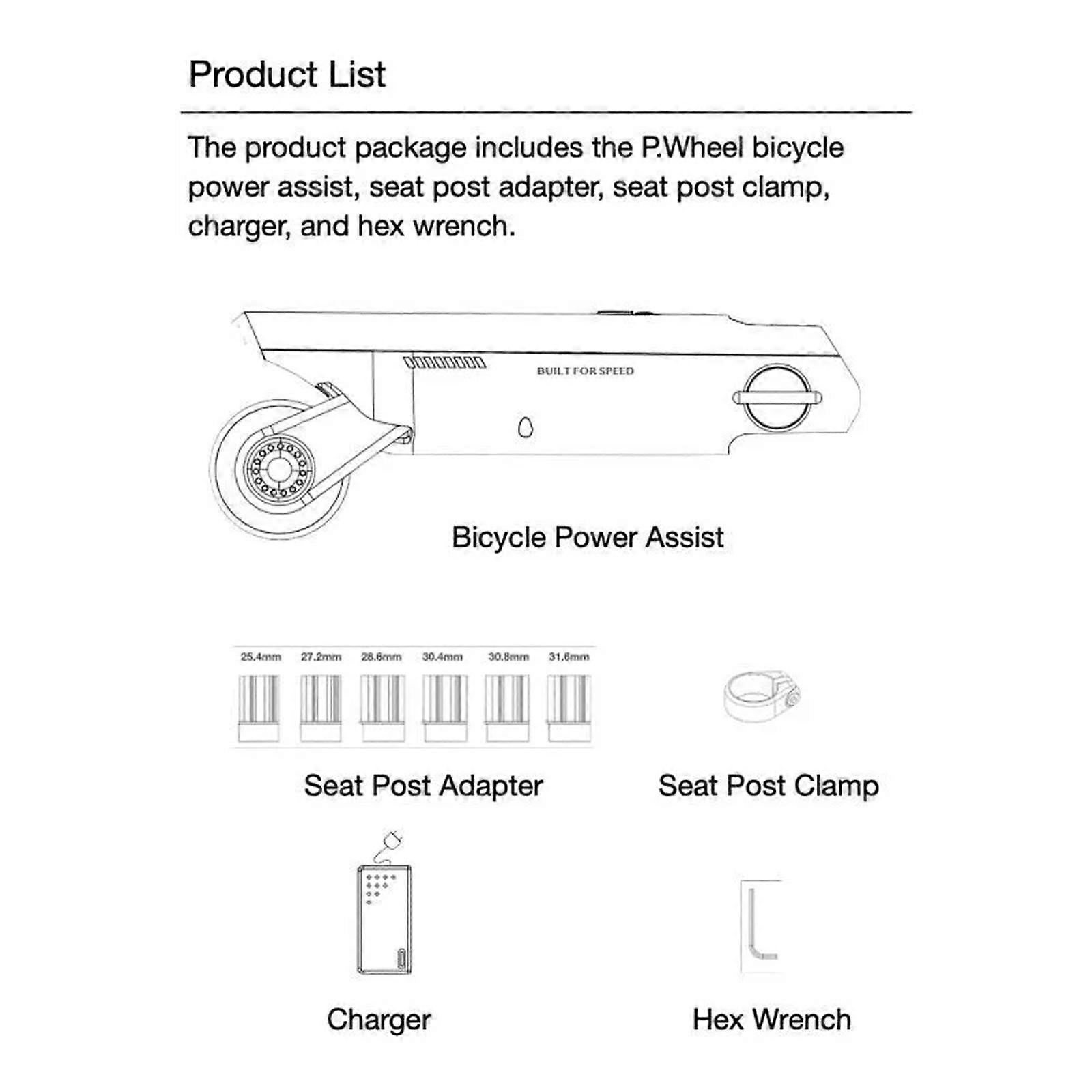200w Booster Electric Bicycle Mountain Bike Power Wheel Modification ...