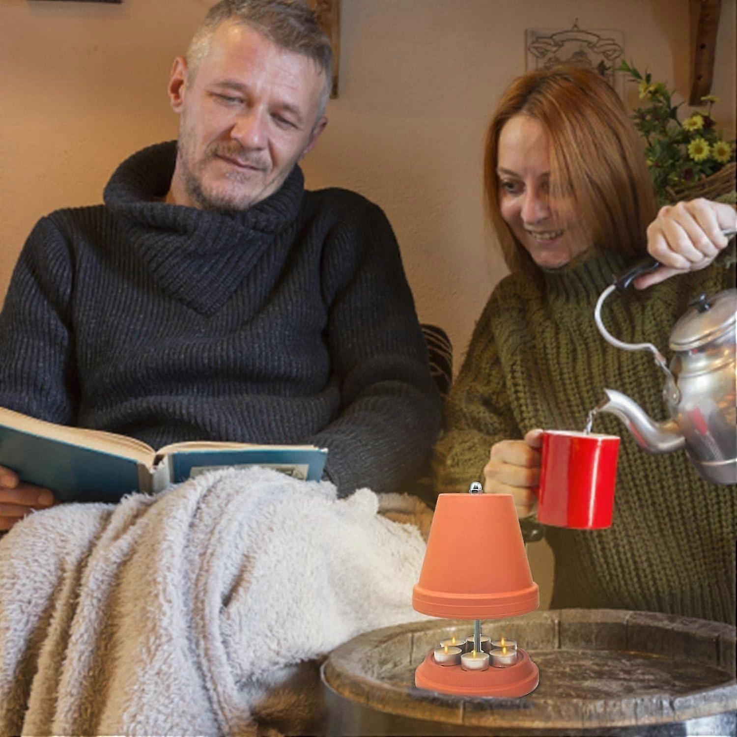 Tea Light Candle Heater | Terracotta Candle Heater for Indoor ...