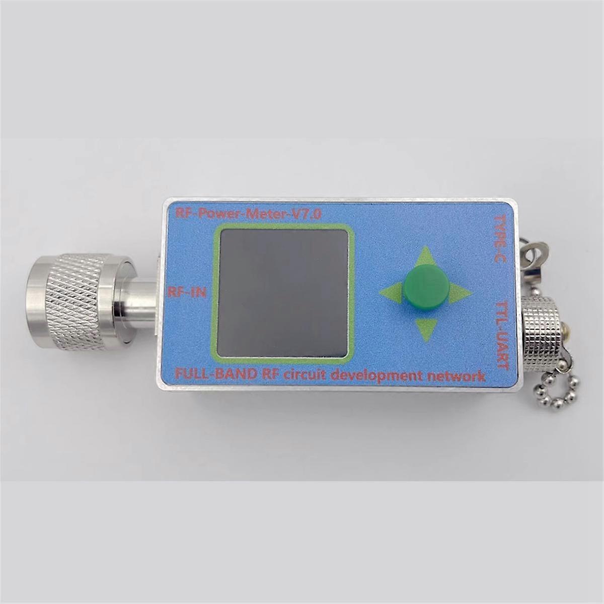 New 10GHz LCD RF Power Meter V7 N-Type Type-C USB Full-Band RF Circuit ...