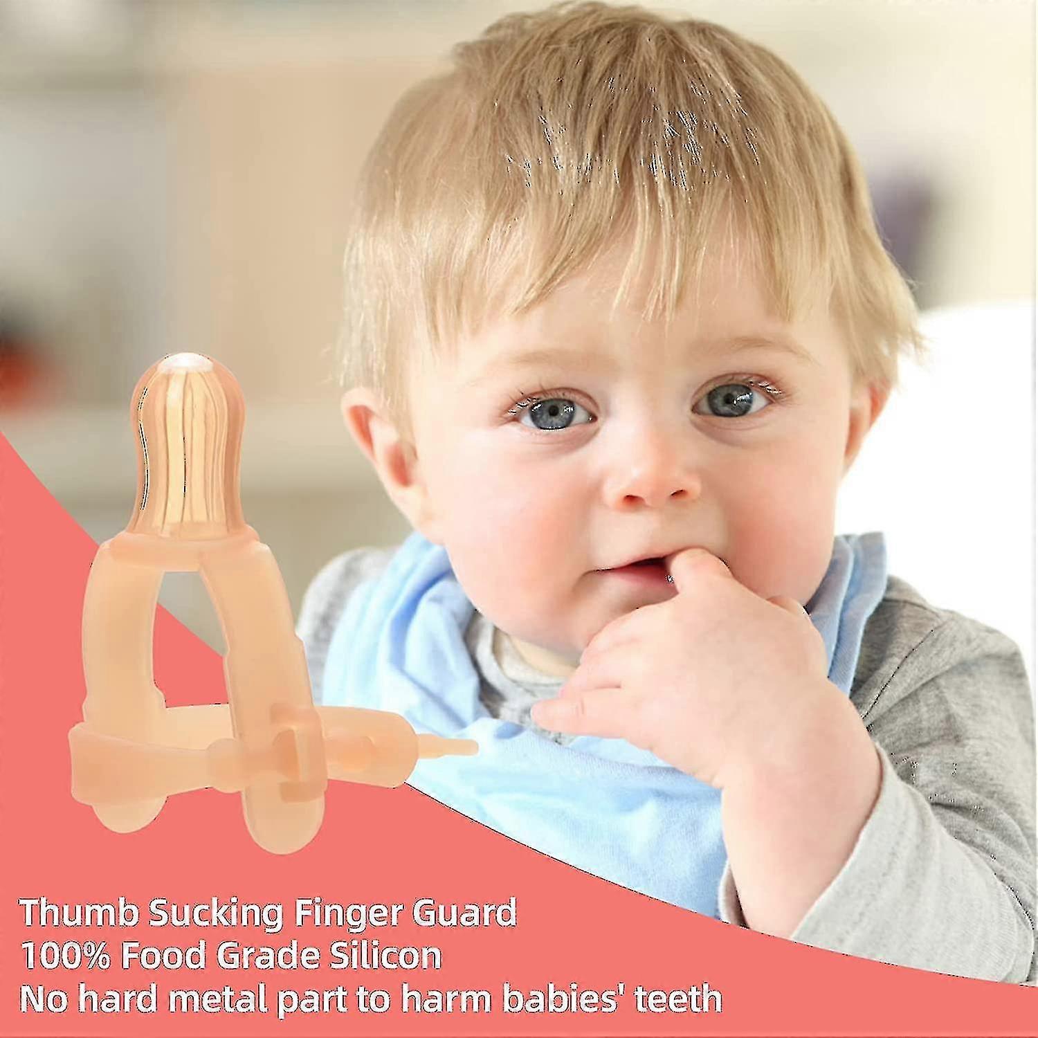 Kids Thumb Sucking Stop - Infants 0-3 Years - Silicone Sucking ...