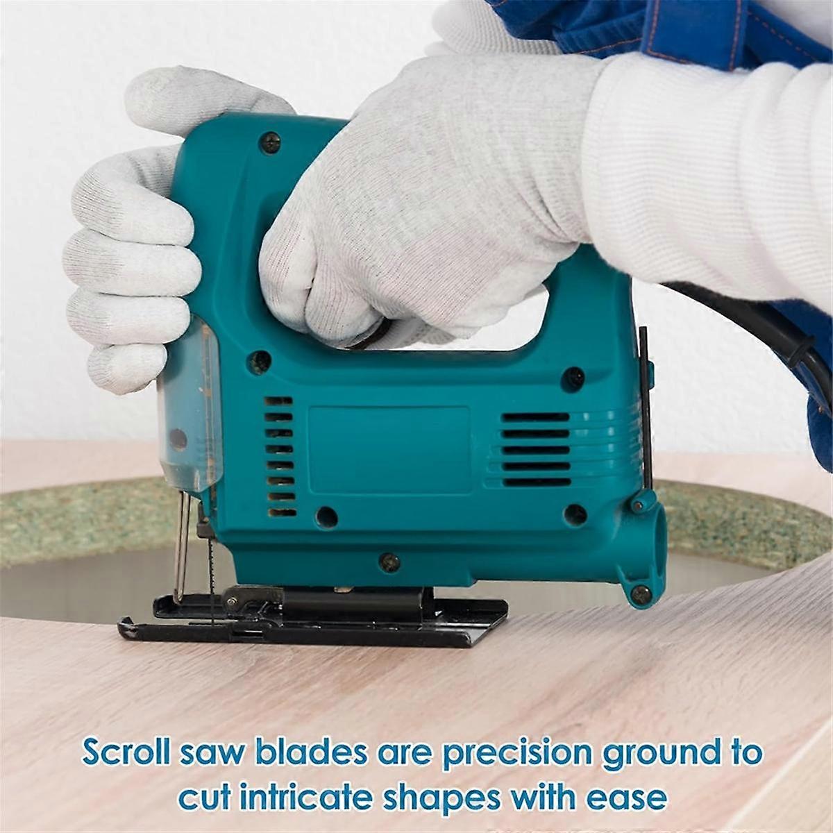 50 Pack Plain End Scroll Saw Blades 5 Inch Scroll Saw 10 TPI 28 TPI ...