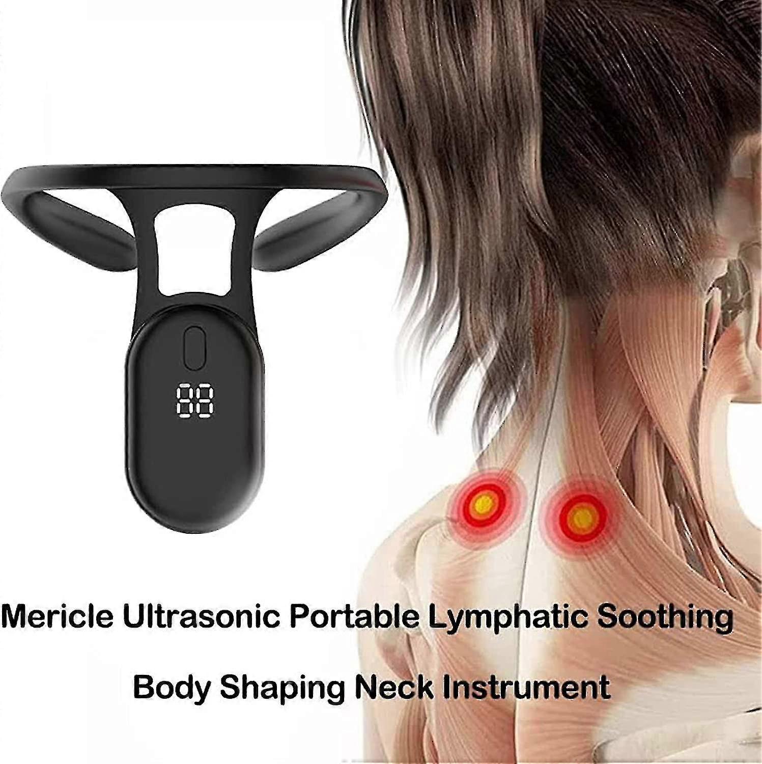 Ultrasonic Portable Lymphatic Soothing Body Shaping Neck Instrument ...