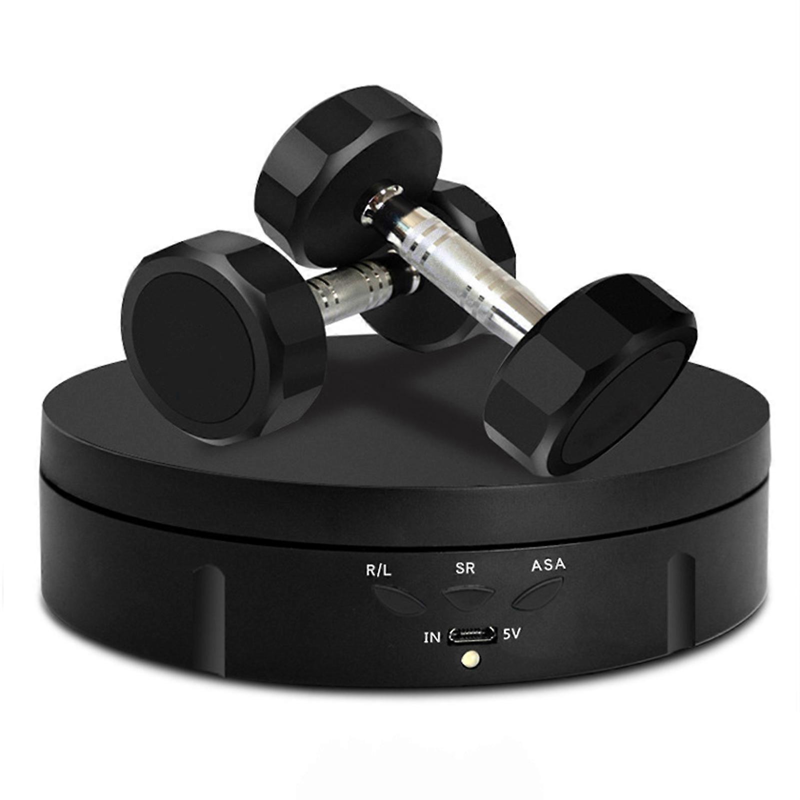 Motorized Turntable Round Shape Adjustable Speed ABS Mute Rotating ...