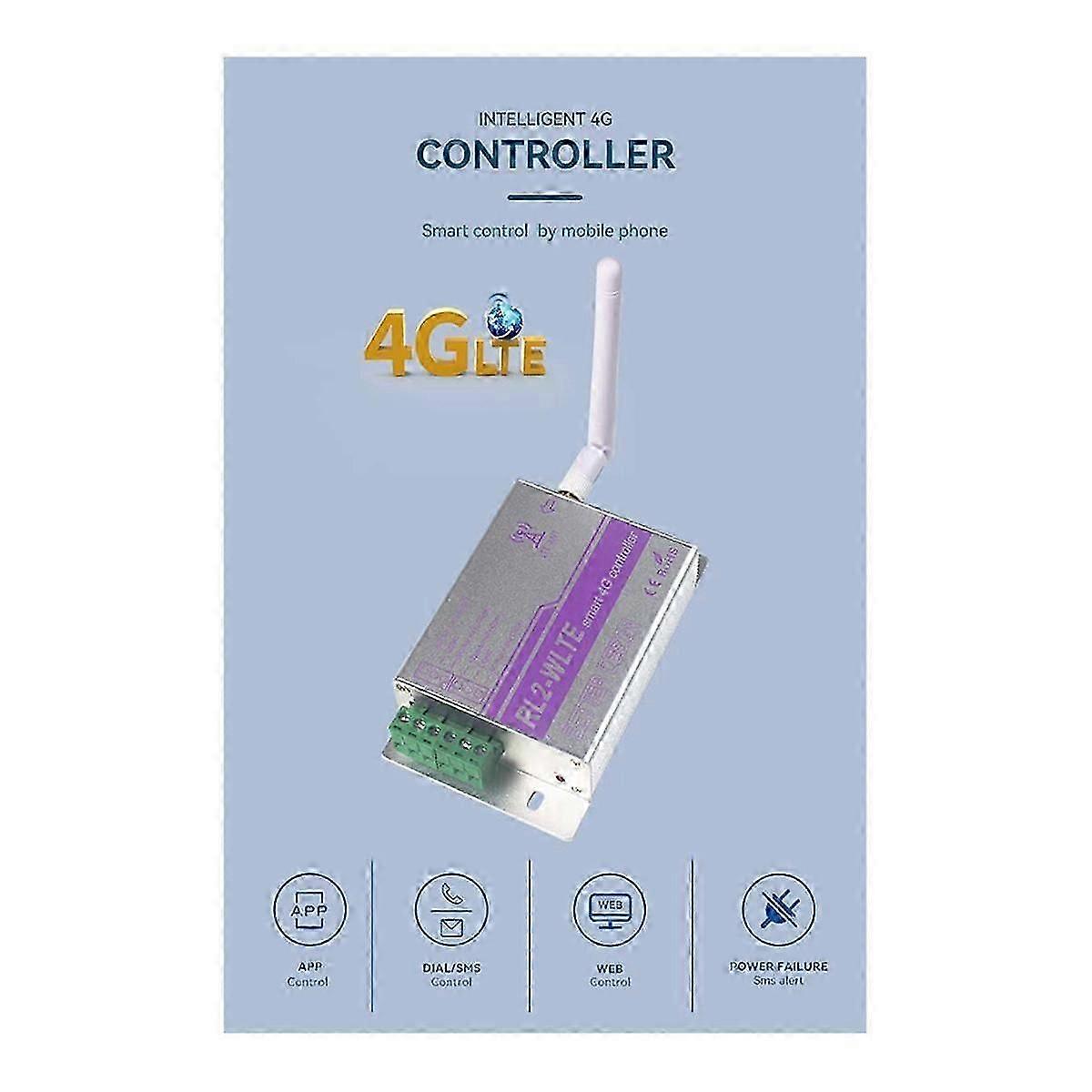 Rl2 Gsm 4g Smart Relay Switch Timer Controller Sms App Remote Control ...