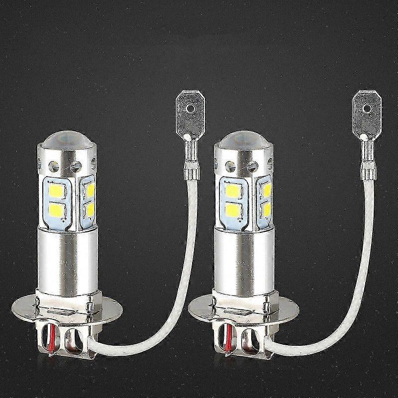 H3 100w High Power Cree Led 3000k Yellow Fog Light Driving Bulb | Fruugo UK