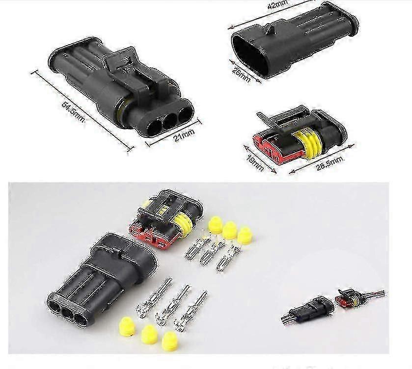 Waterproof Connector, Electrical Plug Male And Female, Awg Electrical(2 ...